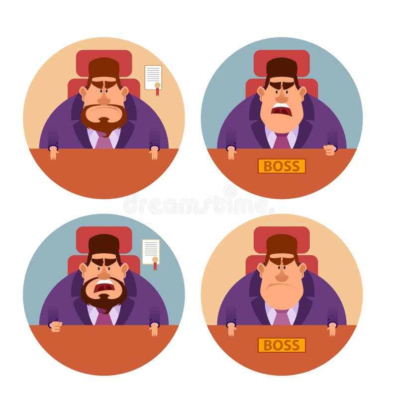 Big boss stock vector. Illustration of design, business - 58291925