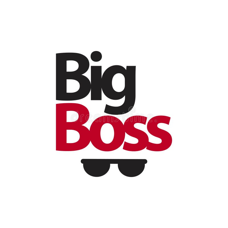 Big Boss Vector Template Design Illustration Stock Vector ...