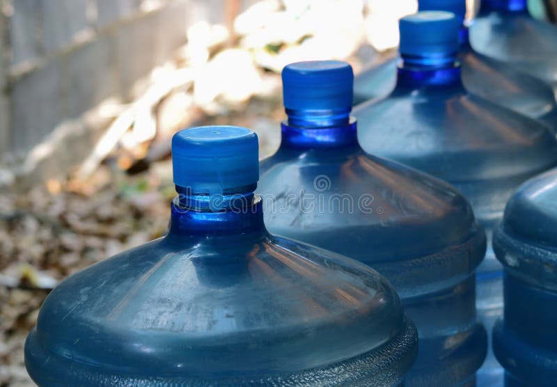 Big Bottle of Drinking Water Stock Image - Image of pouring, design ...