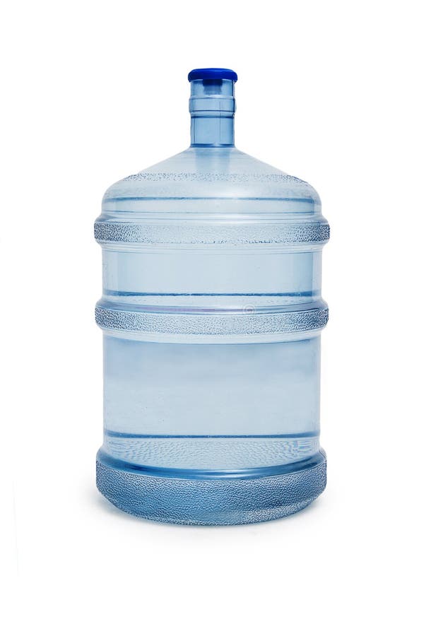 Big Bottle of Water Isolated Stock Photo - Image of ecology, freshness ...