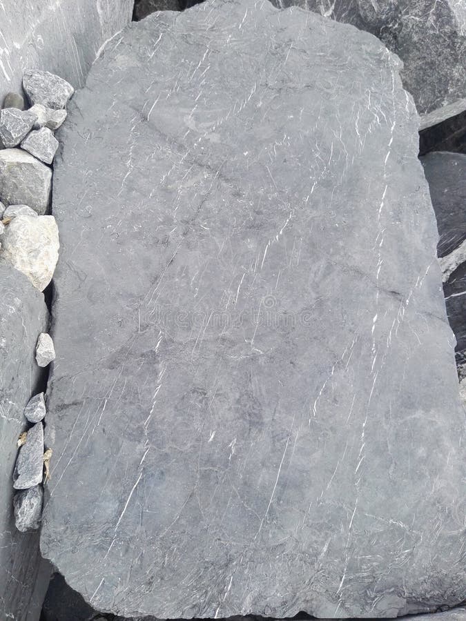 Stone Surface with Grey Veins Stock Image - Image of boulder, rock ...