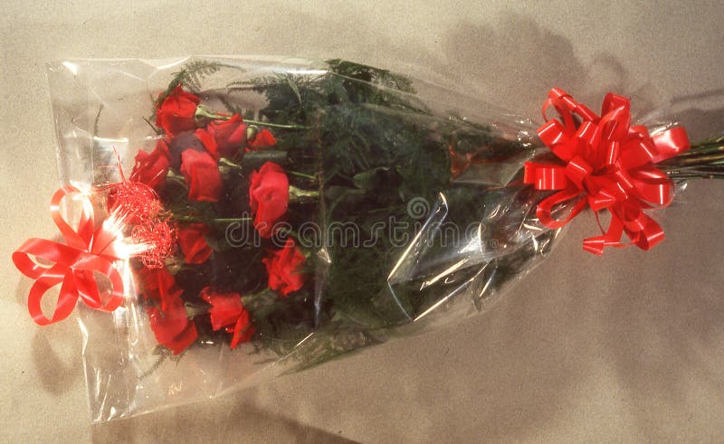 Large Beautiful Bouquet of Red Roses Stock Photo - Image of jewellery ...