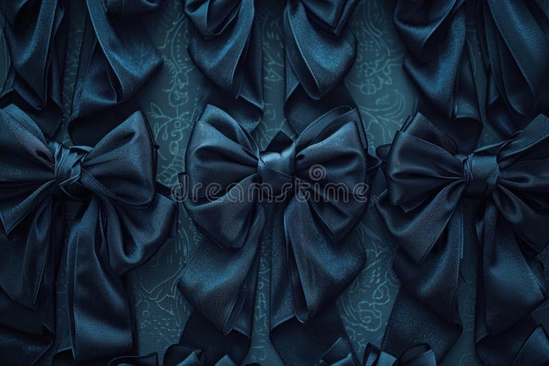 Multiple Blue Satin Bows Stock Illustrations – 11 Multiple Blue Satin ...