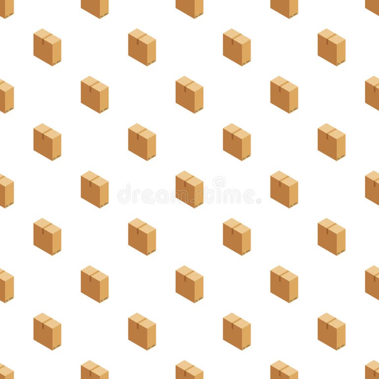 Big Box Pattern Seamless Vector Stock Vector - Illustration of sign ...