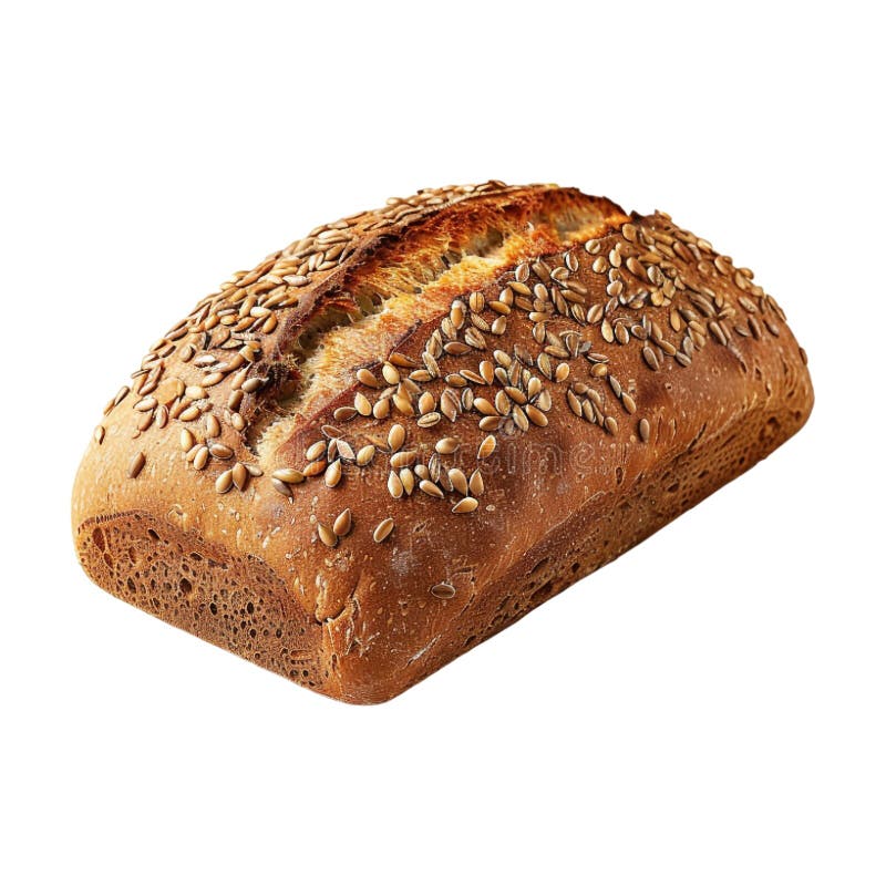 Big Bread Piece on Transparent Background - Ai Generated Stock ...
