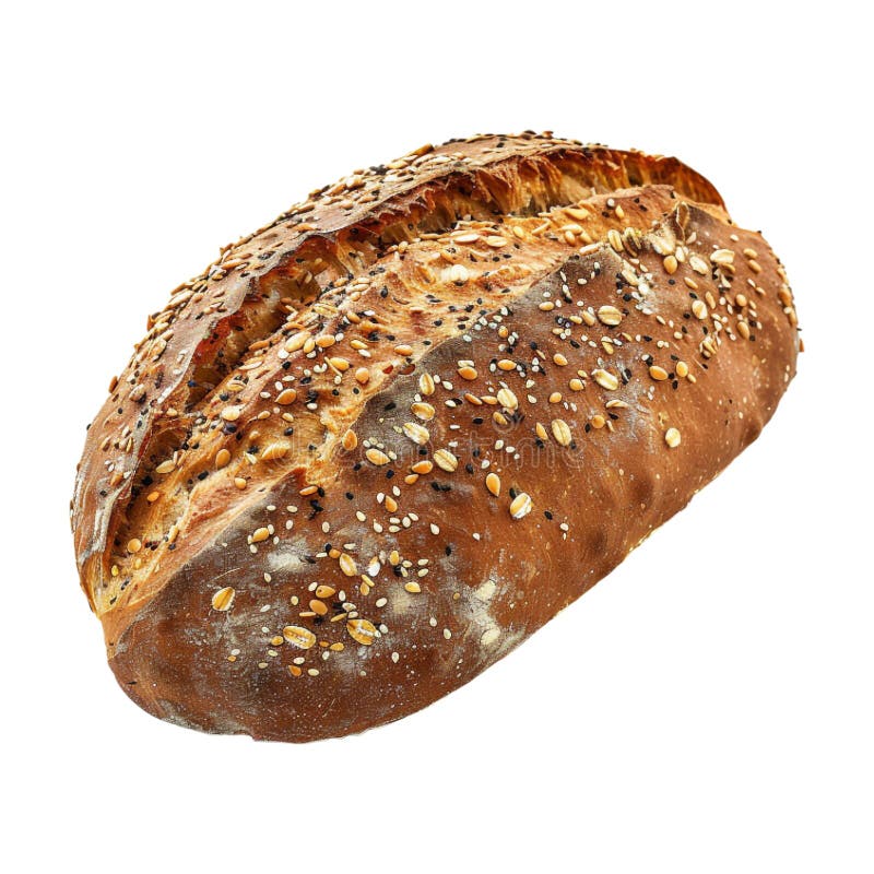 Big Bread Piece on Transparent Background - Ai Generated Stock ...