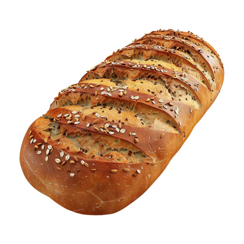 Big Bread Piece on Transparent Background - Ai Generated Stock ...