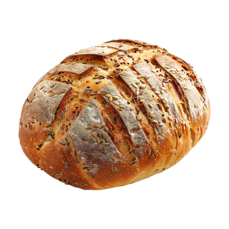 Big Bread Piece on Transparent Background - Ai Generated Stock ...