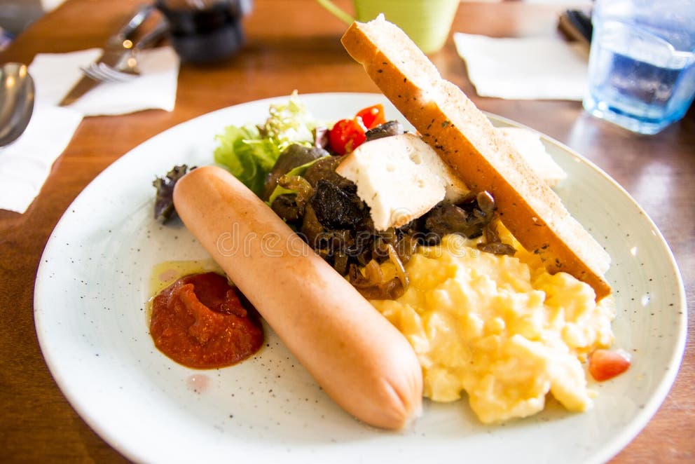 Big Breakfast Set stock photo. Image of design, floor - 94301518