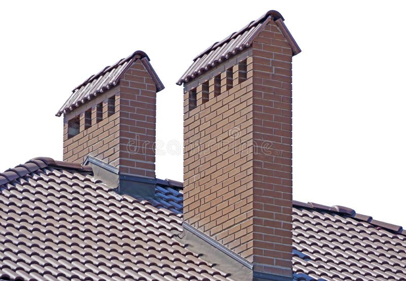 Big brick smokestack stock photo. Image of brick, environment - 126147766