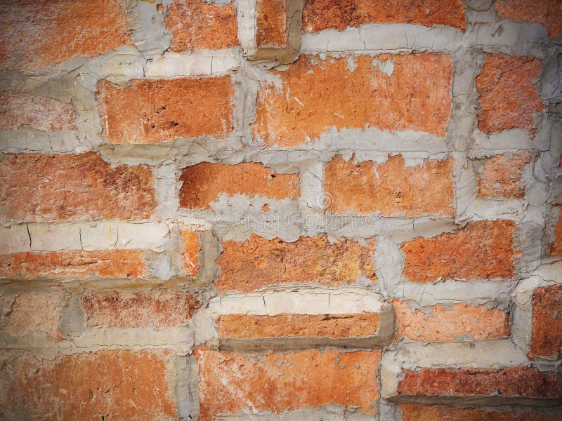 Burnt brick wall texture 2 stock photo. Image of damaged - 26758256
