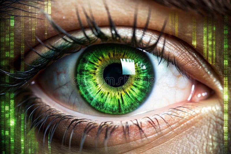 Big Brother Eye Concept: Surveillance and Privacy Stock Illustration ...