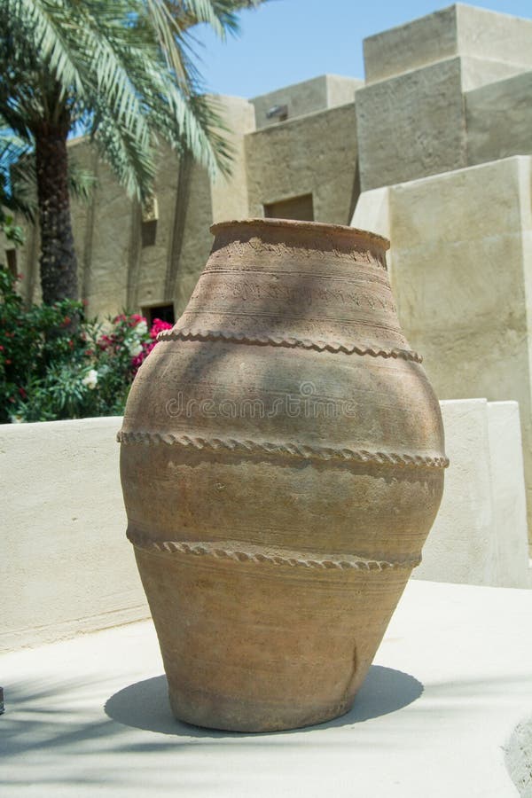 Big brown fictile jug stock image. Image of ewers, ewer - 70726301