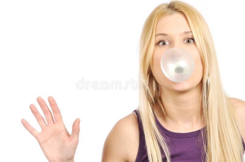 16+ Women bubble gum Free Stock Photos - StockFreeImages