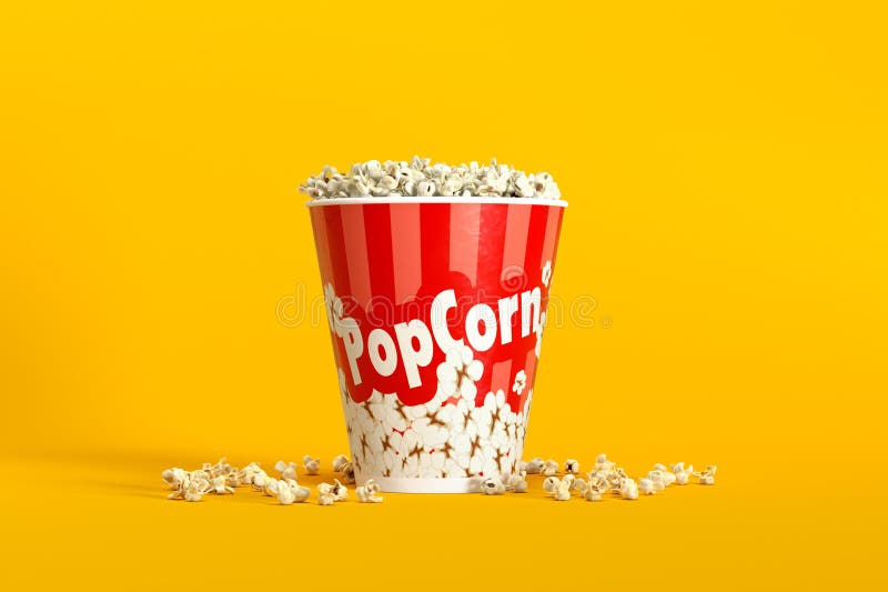 Popcorn Bucket No Background Stock Illustrations – 56 Popcorn Bucket No ...