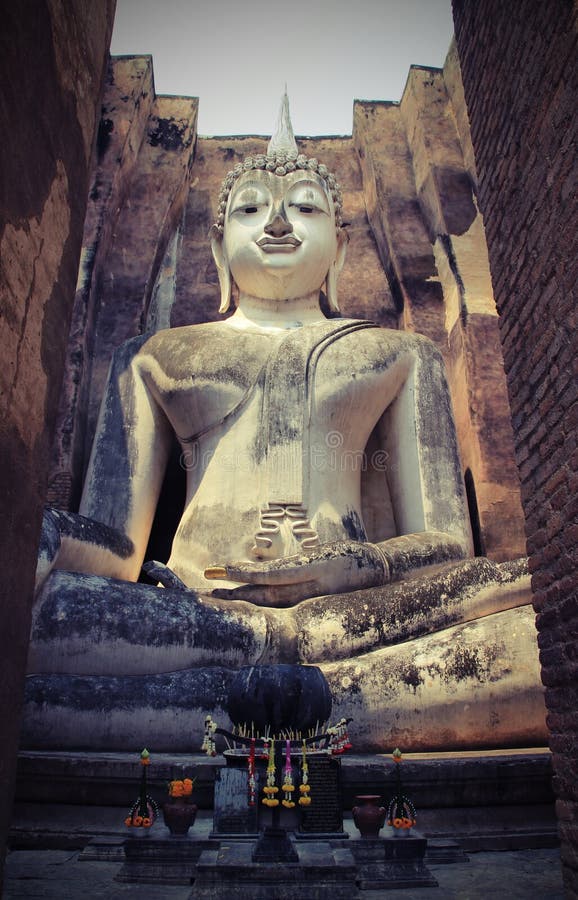 Big buddhist statue stock image. Image of abstract, peace - 53022371