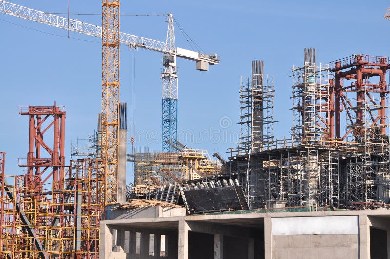 Big build stock image. Image of estate, beam, activity - 19413657