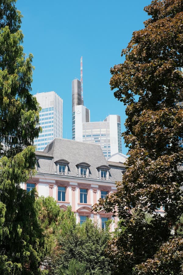 A Big Building Near a Street with Trees in the Foreground Editorial ...