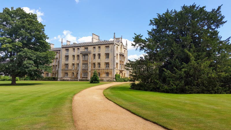 A Big University in Cambridge Editorial Stock Photo - Image of building ...