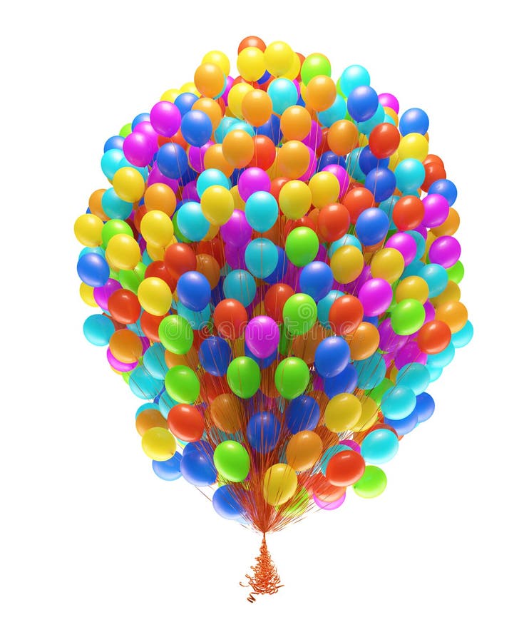 Balloon Bunch Clip Art