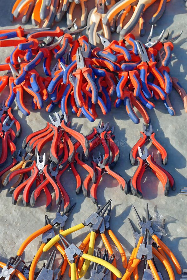 Pliers stock photo. Image of flea, market, combination - 101790526