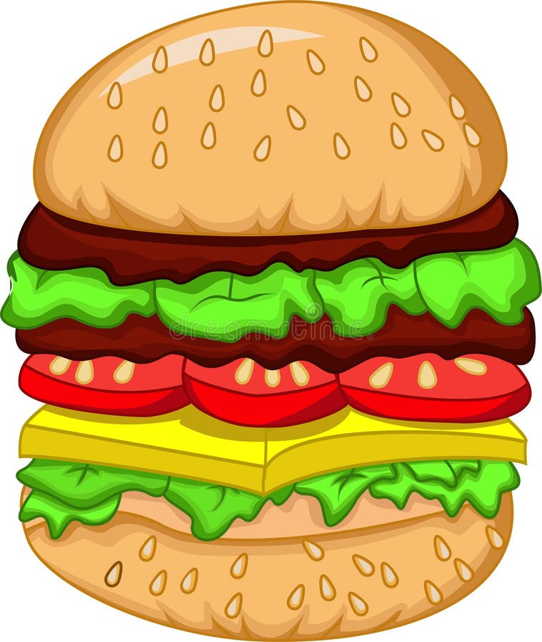 690+ Burger cartoon Free Stock Photos - StockFreeImages