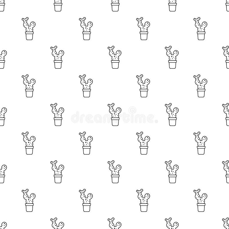 Cactus Repeating Pattern Stock Illustrations – 1,137 Cactus Repeating ...