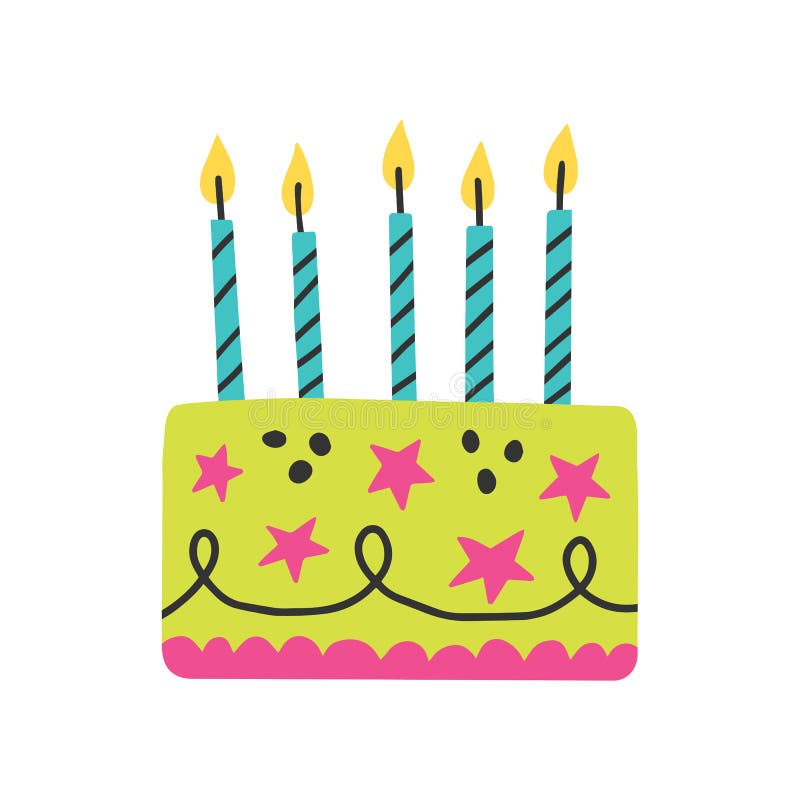 Big cake icon stock vector. Illustration of cartoon - 191305334