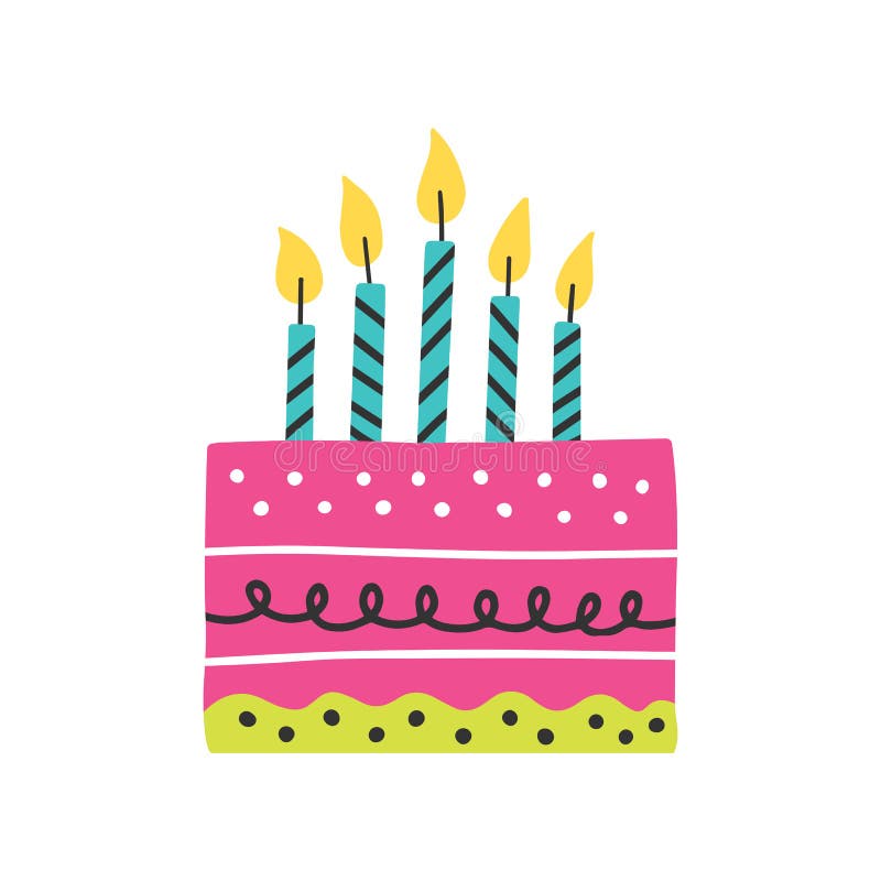 Big cake icon stock vector. Illustration of element - 191305323