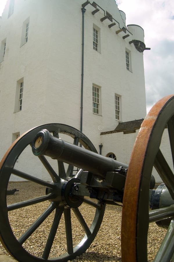 Big Cannon And Castle Picture. Image: 2465350