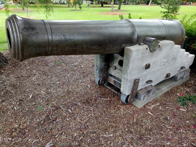 Cannon stock image. Image of bang, park, boom, cannon - 117604363
