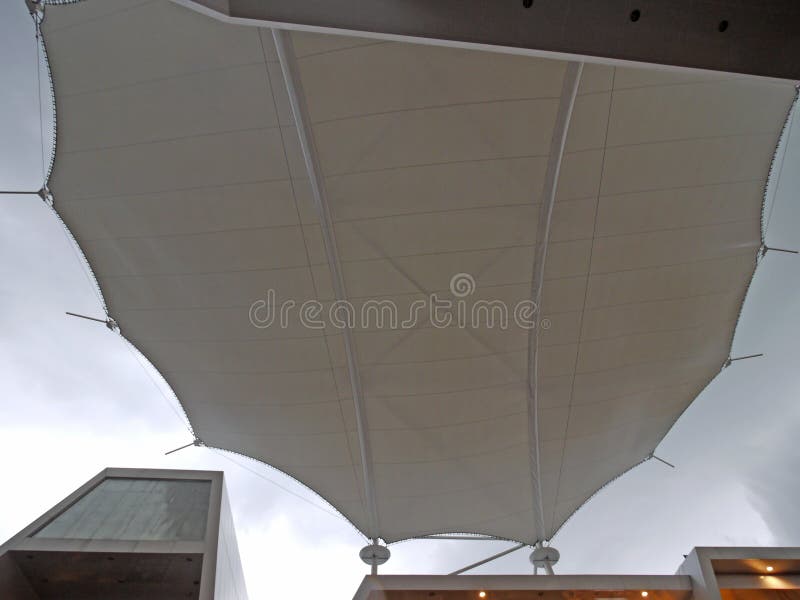 Big canvas roof stock photo. Image of exterior, innovation - 57920322