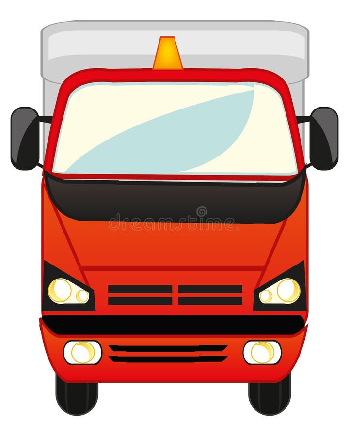 Big cargo car stock vector. Illustration of cargo, motion - 77894118