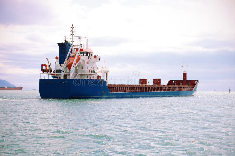 Big cargo ship stock image. Image of export, cargo, business - 24117079