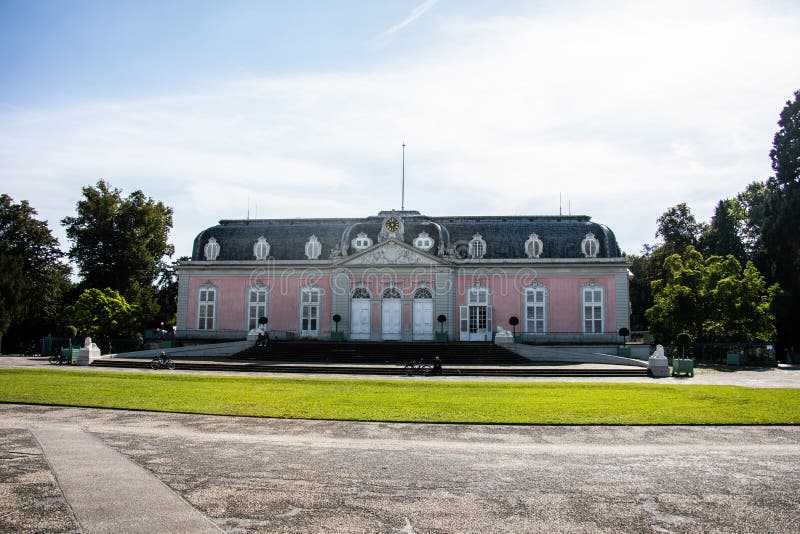 Castle Benrath stock image. Image of dafrac14, blue - 230663345