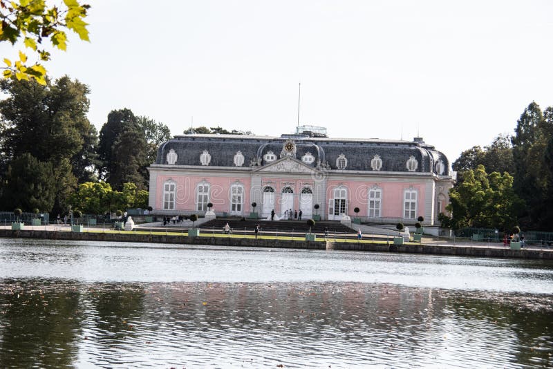 Castle Benrath stock image. Image of trees, twigs, ancient - 230663451