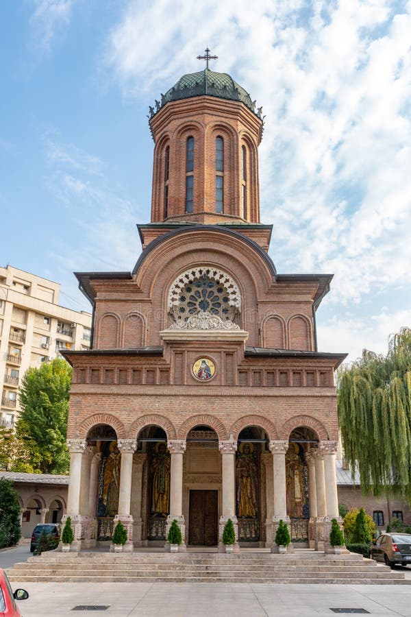 Big Cathedral in Antim Monastery in Bucharest, Romania Editorial Stock ...