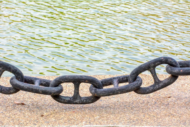 Big chain stock image. Image of power, security, detail - 282957851