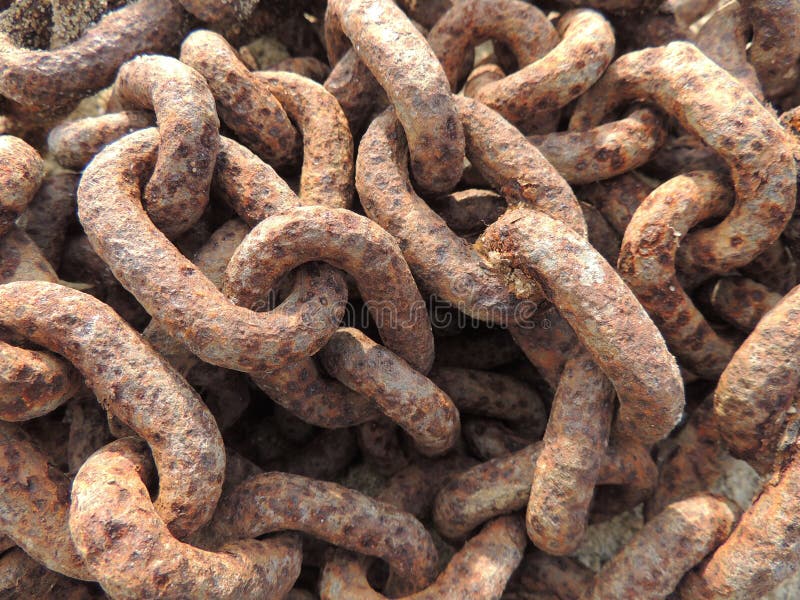 Big Chain stock image. Image of fold, industry, steel - 64262441