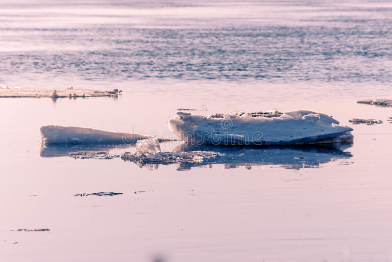 Big Chunk of Ice in the River Volga on a Spring Day Stock Image - Image ... Big Chunk of Ice in the River Volga on a Spring Day Stock Image - Image ...