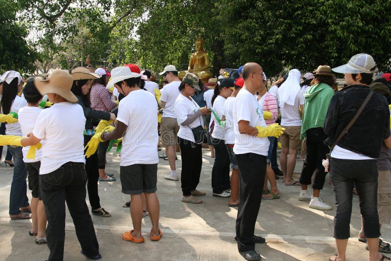 Big Cleaning Day in Thailand03 Editorial Stock Photo - Image of cleaner ...