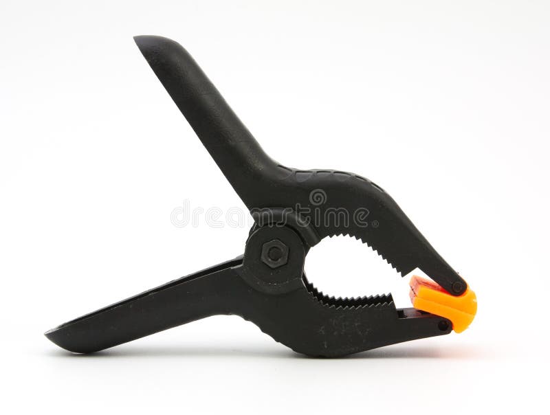 Big clip black isolate stock image. Image of bull, binder - 79534475