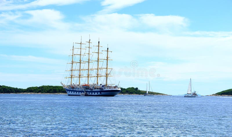 Big Clipper is Harbouring stock image. Image of clipper - 45641637