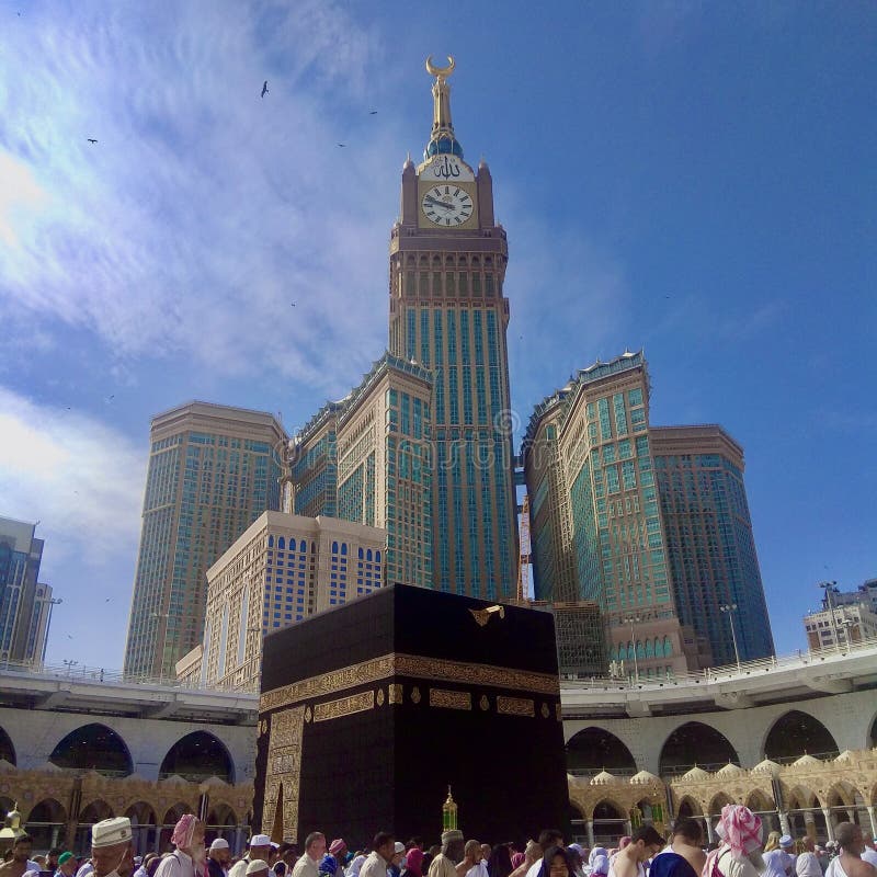 Big Clock mecca editorial photography. Image of people - 206533042