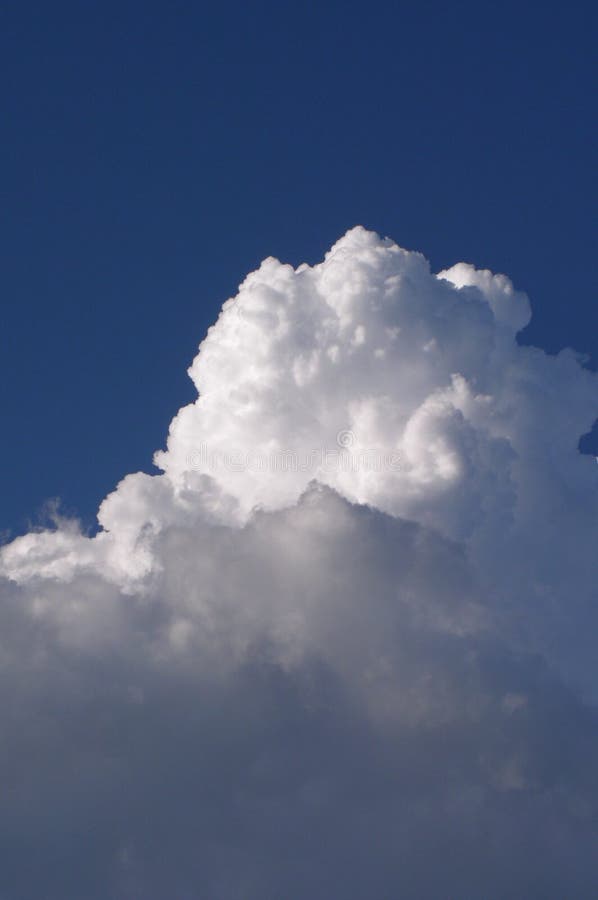 Big cloud in a blue sky stock photo. Image of earth, clear - 2777682