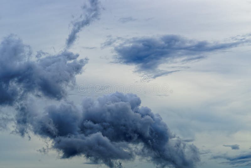 Big clouds. stock photo. Image of tropical, cumulus, view - 92811374