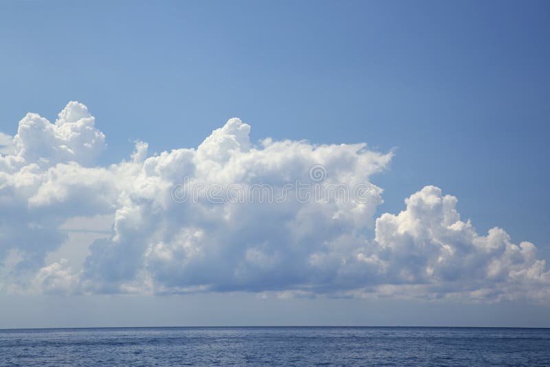 Big clouds on sky stock image. Image of color, concept - 58502167