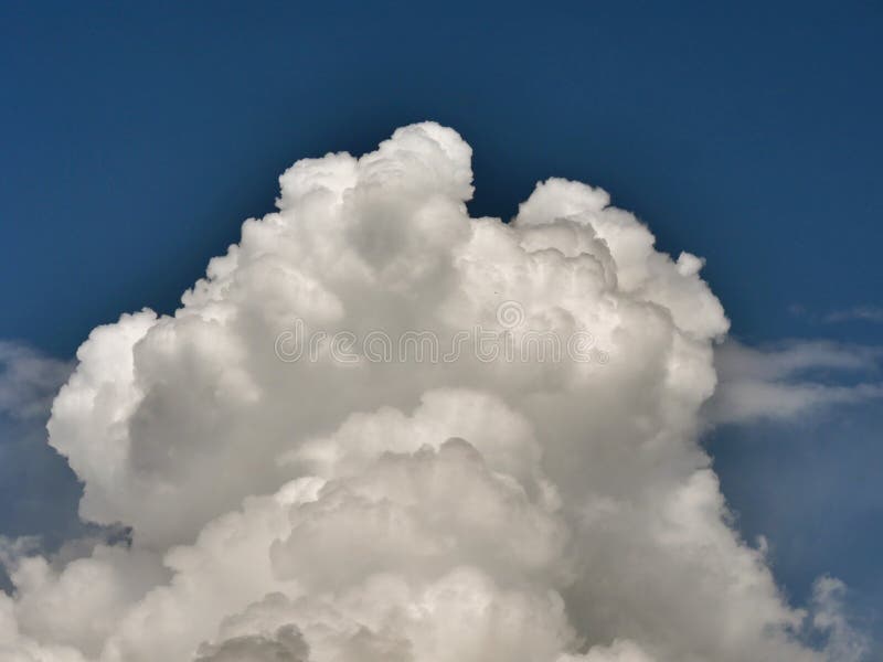 Big Clouds Zoom, Large Cumulus Cloud Stock Photo - Image of space ...