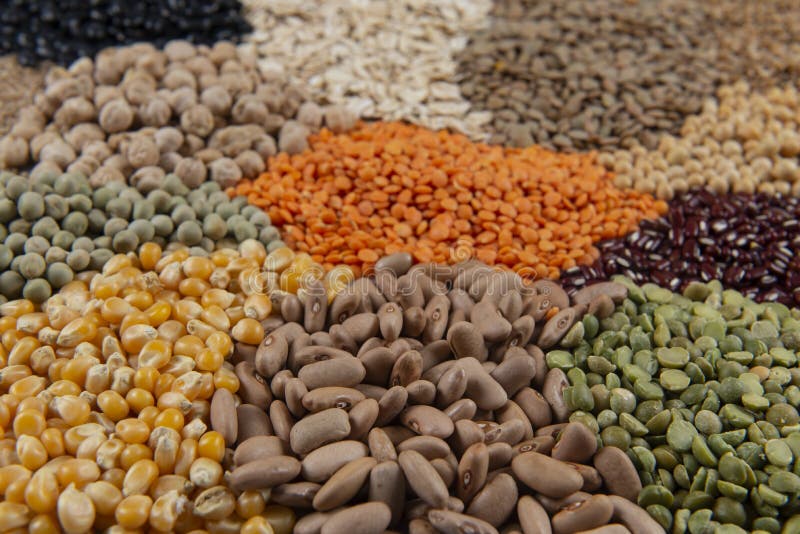 Fiber source examples stock image. Image of black, agriculture - 155370971