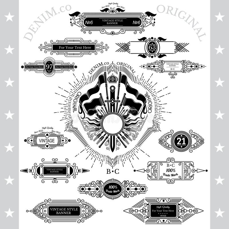 Mongram Logos Stock Illustrations – 16 Mongram Logos Stock ...